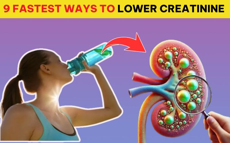 9 FASTEST Ways to Lower Creatinine And Stop Kidney Disease